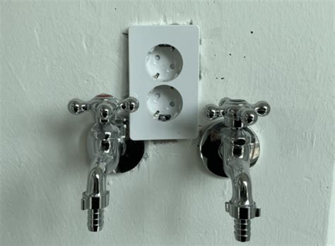 Successfully Installed Water Taps And The Socket Boss Rnotmyjob
