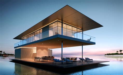 20 Modern Floating House Architecture Around The World Floating Boat