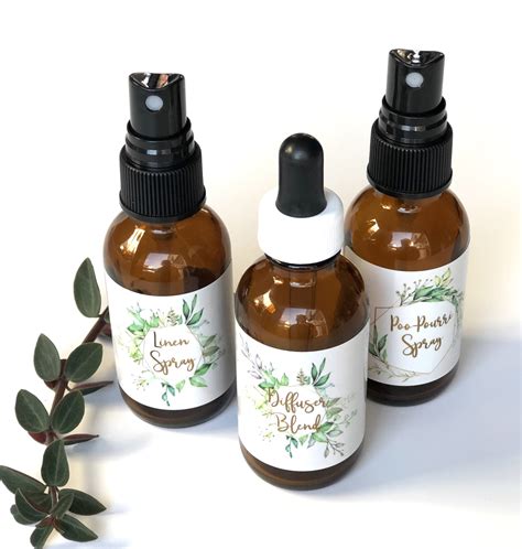 Labels For Essential Oil Bottles