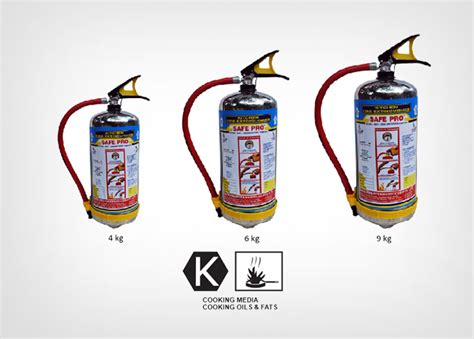 Wet Chemical Class K Fire Extinguishers 2kg 4kg 6kg Fire Extinguishers
