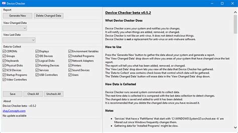 Device Checker Diagnosis Tool For Devices And Peripherals In Windows