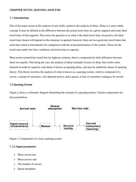 Queuing Analysis Pdf Applied Mathematics