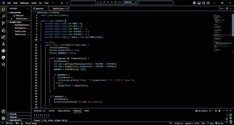 Tejas More On Linkedin Java Programming Connectfour Gamedevelopment Coding Internpe