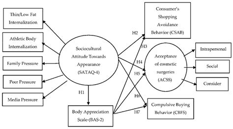 Conceptual Model Of The Assessment Of Shopping Behaviour Implications Download Scientific