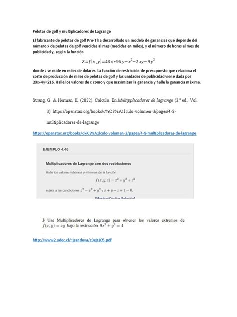 Tarea De Multivariable Pdf