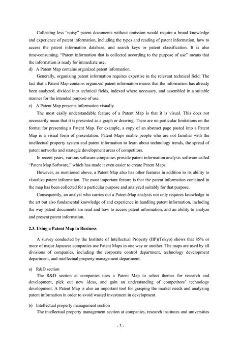 Introduction To Patent Map Analysis2011 Pdf