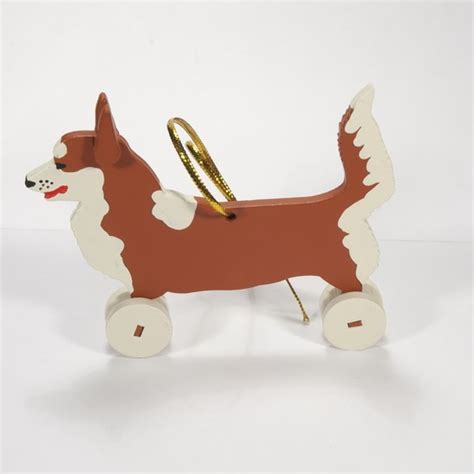 Елочные игрушки - Корги 360-5 | Деревянные елочные игрушки и новогодние ...