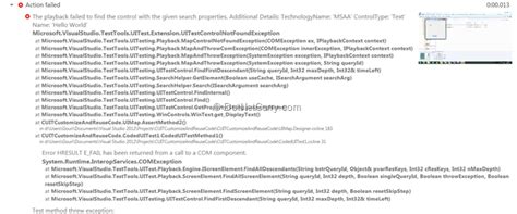 Enable Tracing Logs With Coded UI Test CUIT In Visual Studio DotNetCurry