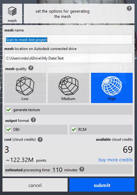 Need Some Help With Scan To Mesh Autodesk Community