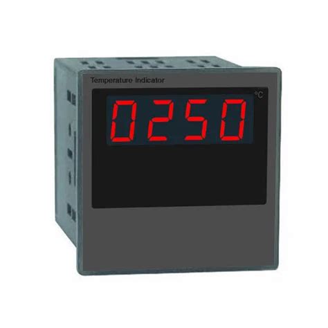 Digits Red Led Display Digital Temperature Indicator At Piece In New Delhi