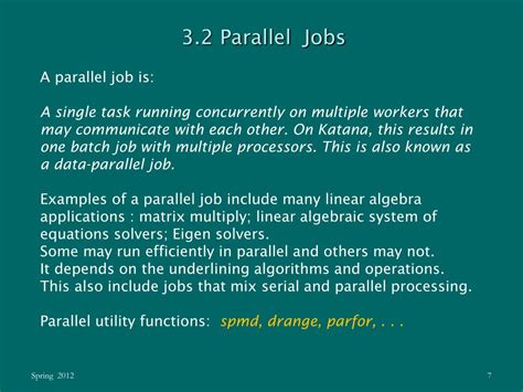 Ppt Matlab Tutorial Series Parallel Computing Toolbox Kadin Tseng
