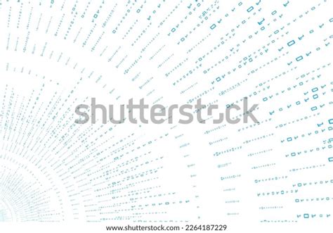 Big Data Visualization Analysis Technology Abstract Stock Vector Royalty Free