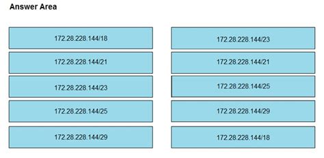Drag Drop Drag And Drop The Ipv4 Network Subnets From The Left Onto The Correct Usable Host