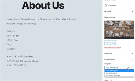 How To Create Wordpress Custom Templates Manually