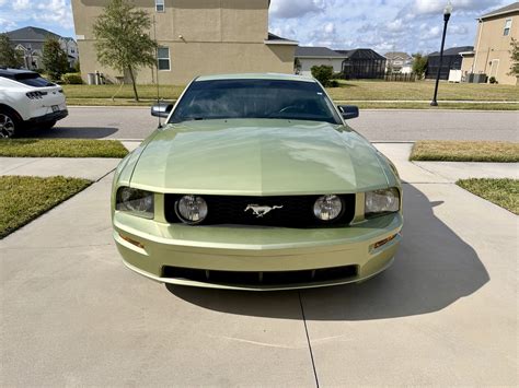 2005 Mustang Green Color