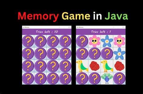 Memory Game In Java Copyassignment