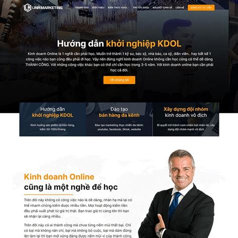Theme Wordpress Khóa Học Kinh Doanh Online Tigoweb