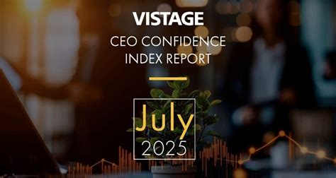 Confidence Index July 2025 Vistage Australia