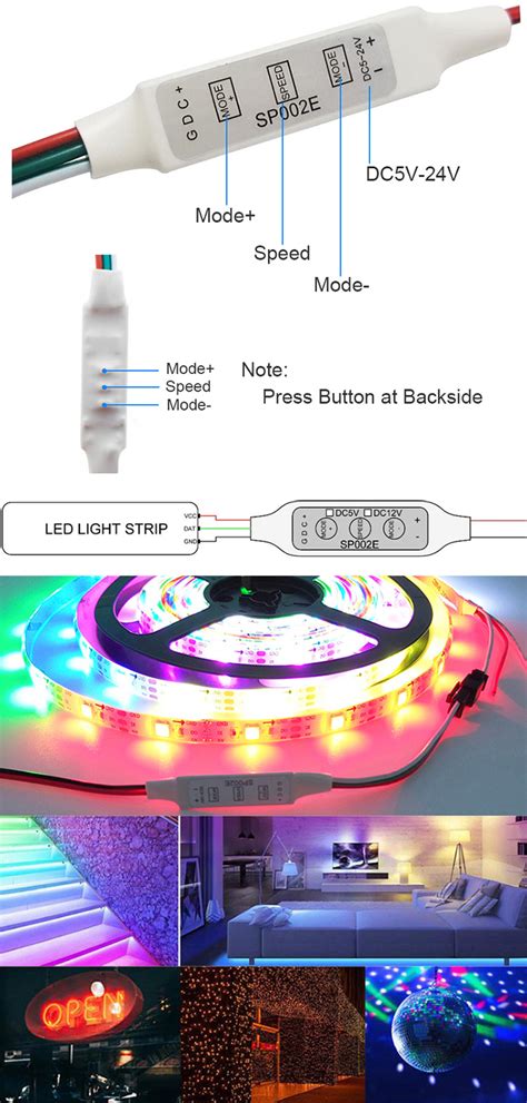 SP002E Inline Mini Pixel Light Controller
