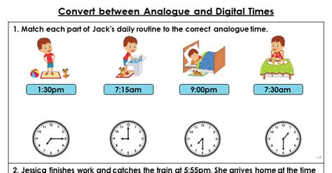 Convert Between Analogue And Digital Times Extension Classroom