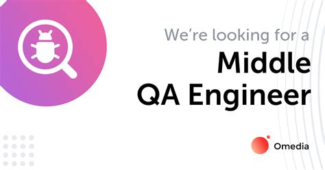 middle level quality assurance qa engineer job opening at omedia