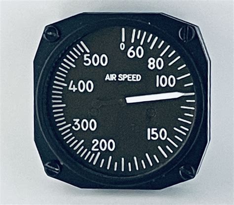 B17 Simulator 500mph Airspeed Indicator Gauge