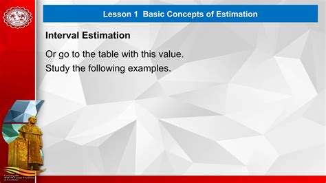 G11spq4 Lesson 1 Basic Concepts Of Estimation 2024 03 11 Pptx