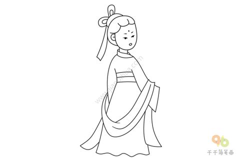 古代人物简笔画人物 简单 卡通 大山谷图库