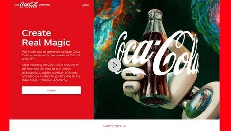 Coca Cola “create Real Magic”