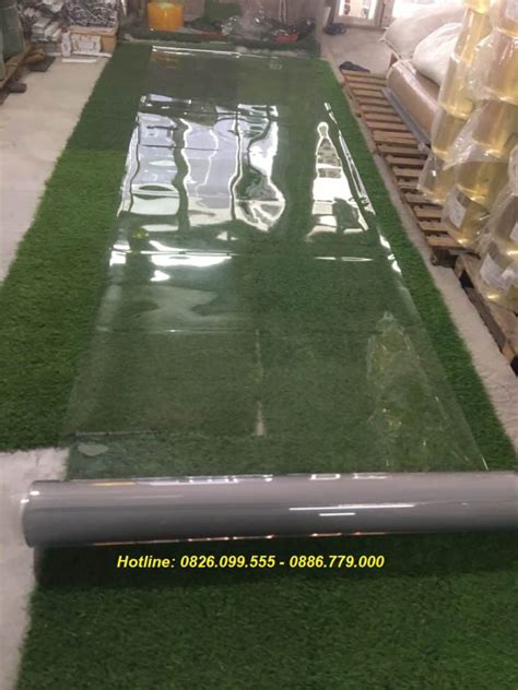 Cuộn nhựa PVC trong suốt mềm dẻo với đặc tính kỹ thuật có chiều rộng m chiều cuộn dài m
