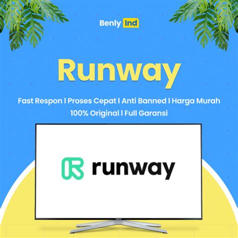 Jual Runwayml Text To Video Unlimited 1 Bulan Shopee Indonesia