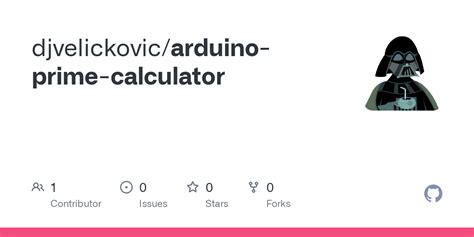 Github Djvelickovicarduino Prime Calculator