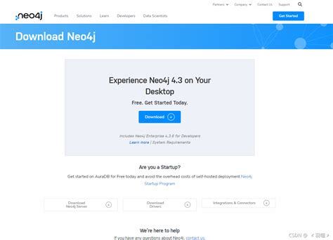 Neo4j桌面版安装 Neo4j桌面版安装教程 Csdn博客