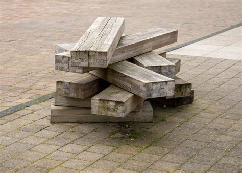 Timber Stack Art Uk