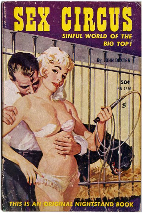 Sex Circus 1961 Pulp Covers