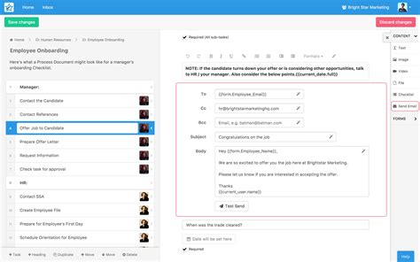 How Does The Email Widget Work Process Street Help