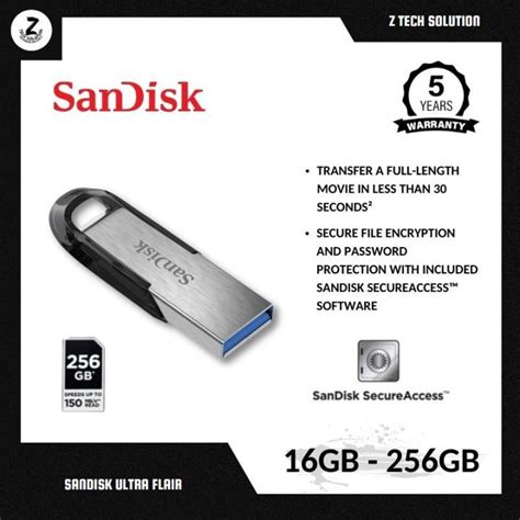Sandisk Cz Ultra Flair Usb Flash Drive Gb Gb Lazada