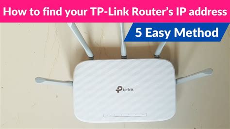 How To Find Your Tp Link Routers Ip Address Router Ka Default Ip