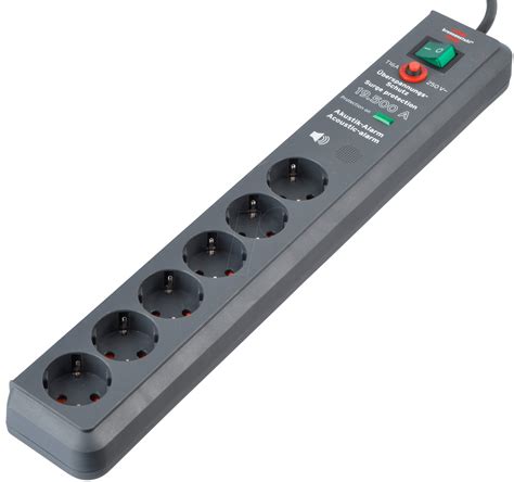 Secure Tec 6 Way Secure Multiway Socket With Lightning Protection