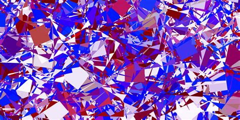 Light Blue Red Vector Texture With Random Triangles 11845721 Vector Art At Vecteezy