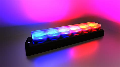 Código 3 XT6 LED Lighthead Modelo 3D 5 3ds dae fbx obj Free3D