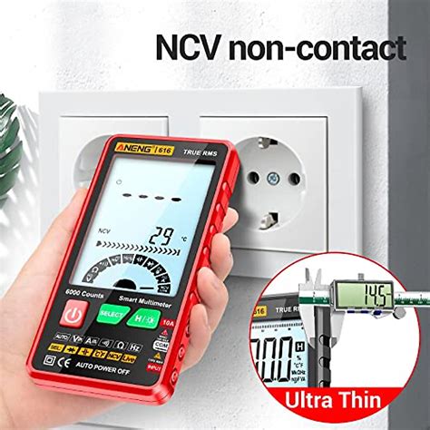 Aneng Digital Multimeter Smart Tester With Lcd Screen