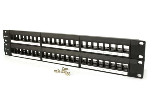 2u High Density Blank Patch Panel 48 Port Netconnex Llc