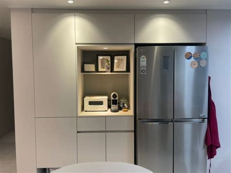 신축아파트 냉장고장 홈바 수납장 제작 가격 및 시공 후기 네이버 블로그