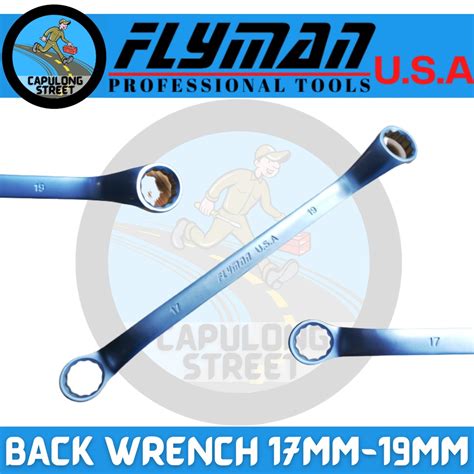 Capulong Street Flyman Backwrench Liyabe 17mm 19mm Double Ring