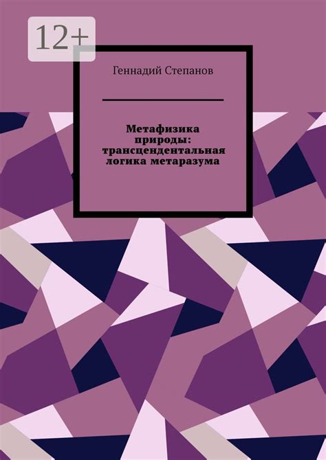 Метафизика природы трансцендентальная логика метаразума Геннадий Степанов купить и читать