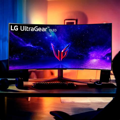 Lg Ultragear Oled Curved Wqhd Freesync And Nvidia G Sync Compatible