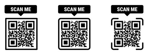 프레임 세트를 스캔하세요 Qr 코드 모형 모바일 결제 및 신원 확인 Qr코드에 대한 스톡 벡터 아트 및 기타 이미지 Qr코드