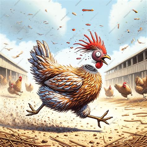 Headless Chicken Running Ai Generated Image 2400039651 Shutterstock