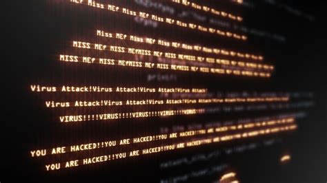 Virus Code Running Down In Terminal Motion Graphics Videohive